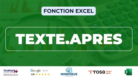 Comment Utiliser La Fonction Texte Apres Sur Excel Morpheus Formation