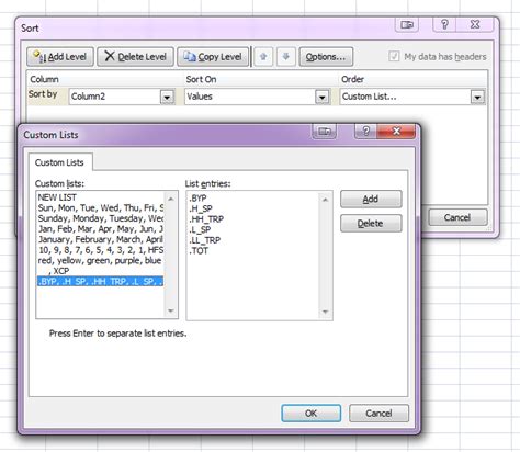 Custom Sorting With Excel Stack Overflow