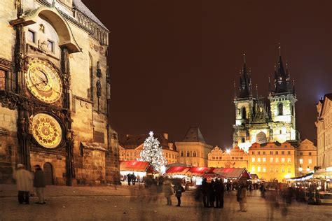 야경 프라하 야경 투어 체코