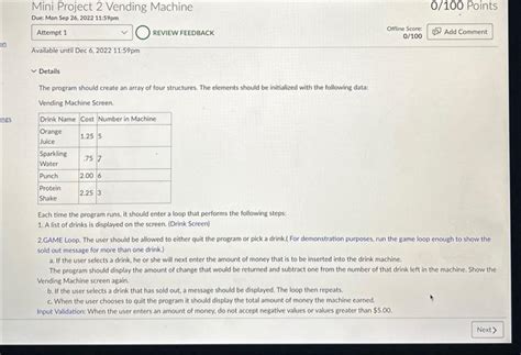 Solved Need Asap And Have No Clue How To Write The Code