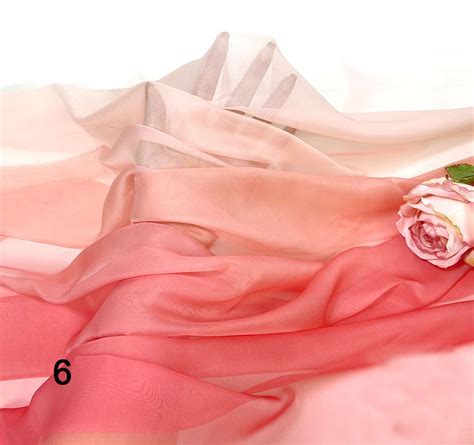 Ombre Chiffon Fabric Ombre Fabric Chiffon Fabric Sheer Fabric Dress
