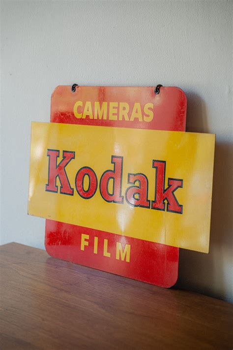 Vintage Kodak Film Sign Havn