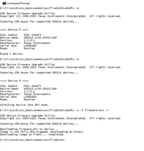 Cc1310 Launchpad Doesnt Work With Smartrf Flash Programmer 2 Sub 1 Ghz Forum Sub 1 Ghz Ti