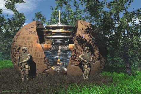 Crashed Spacecraft Novel Cover Artwork