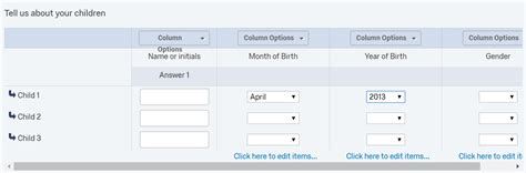 dates and open text in side by side questions xm community