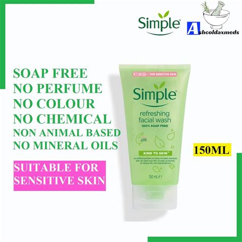 Simple Refreshing Facial Wash 150ml Farmasi Limbongan