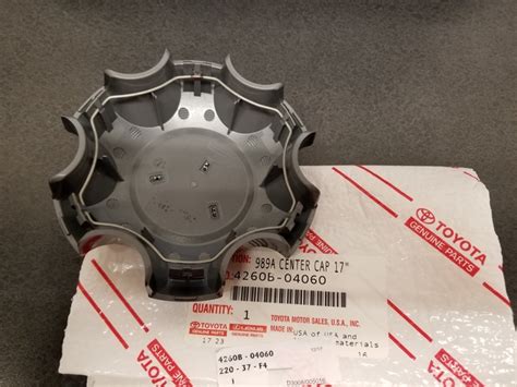 2016 2019 Toyota Tacoma Center Cap 4260b 04060 Toyota Parts Express