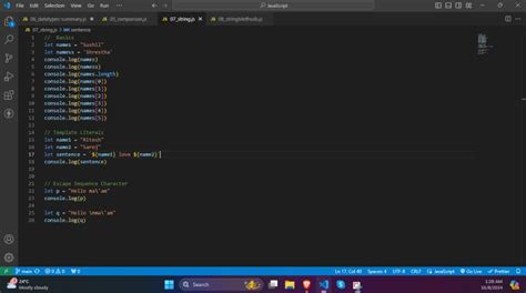 Sushil Shrestha On Linkedin Javascript Stringmethods Webdevelopment