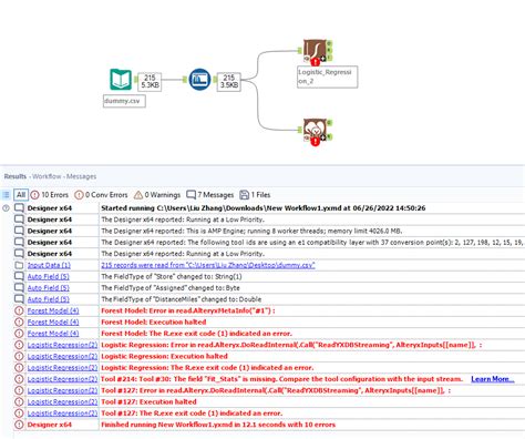 Predictive Tool Not Working Alteryx Community