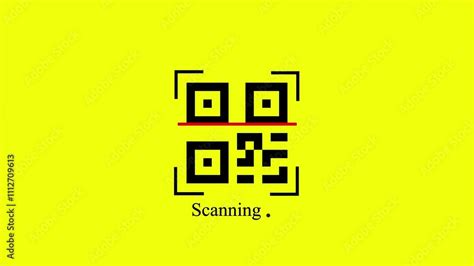 Qr Code Scanning Animation Smartphone Qr Code Scanning With Alpha
