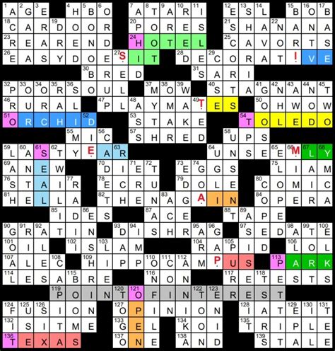 Washington Post Sunday Crossword Printable Printable