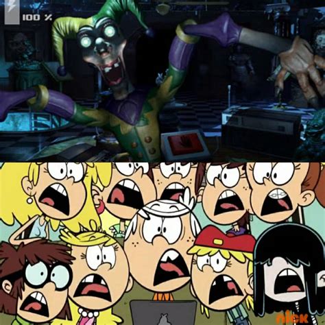Logi Jumpscare The Loud Siblings By Lucylynnloud22 On Deviantart