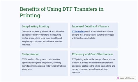 Ppt Dtgpros Dtf Transfers Enhancing Durability And Vibrancy In