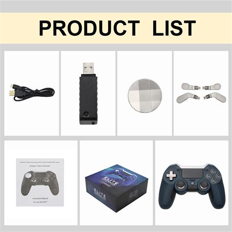 Wireless Dual Vibration Gamepad For Ps4 Gamer Fuss