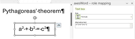 Create Accessible Formulas With AxesWord Axes