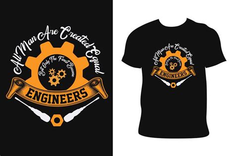 Engineering T Shirt Design Vector Art Icons And Graphics For Free Download