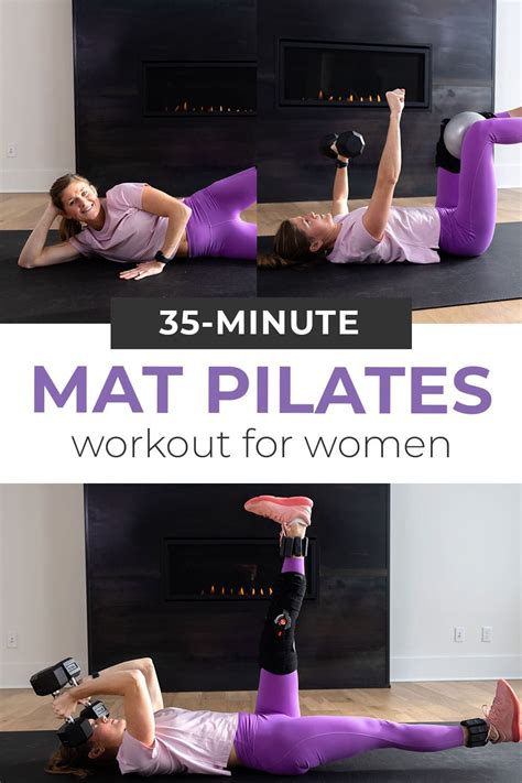 35 Minute Full Body Mat Workout Video Nourish Move Love Pilates Workout Fitness Body