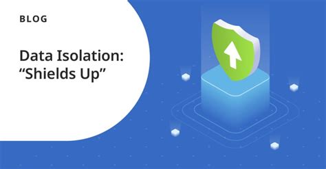 Vijayakumar Bs Aka Vbs On Linkedin Data Isolation “shields Up”