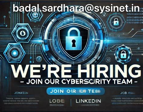 Hiring Itaudit Cisa Cissp Cybersecurity Digitaltransformation