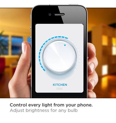 Iphone Controlled Light Bulb Lets You Its Set Color Brightness From