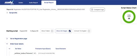 Positive Validations Sahi Pro