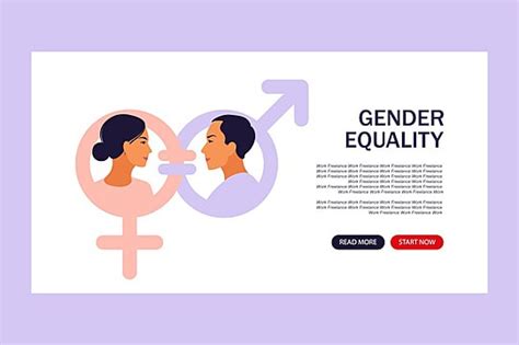 Gender Equality Word Concepts Banner Template Download On Pngtree