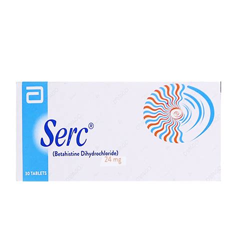 Buy Abbott Serc Tablets 24mg 30 Ct Online In Pakistan My Vitamin Store