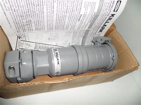 ⭐new In Box⭐hubbell Killark Vpr1034 100 Amp Versamate Connector 3w4p