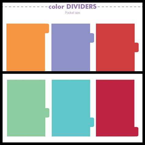 Printable Binder Divider Template At Corinne Schneider Blog
