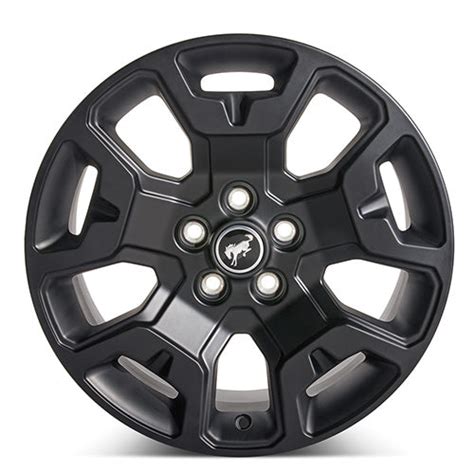 2021 Bronco Sport 17 Wheel Kit Low Gloss Black