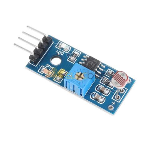 10pcs 4pin Optical Sensitive Resistance Light Detection Photosensitive Sensor Module