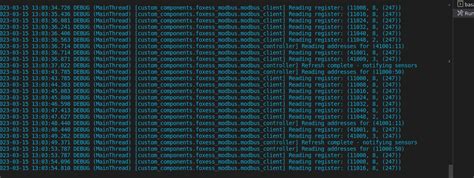 Poll Rates Nathanmarlor Foxess Modbus Discussion GitHub