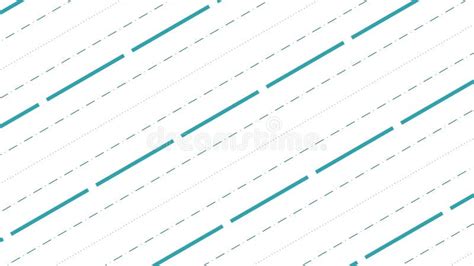Abstract White Background With Animated Blue Lines Pattern Motion