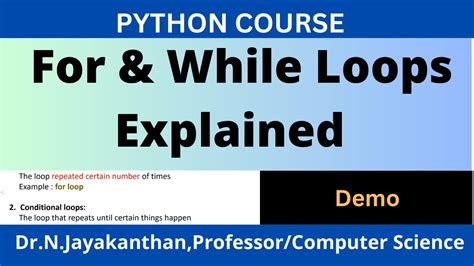 Master Python Loops For And While Beginners Guide To Efficient