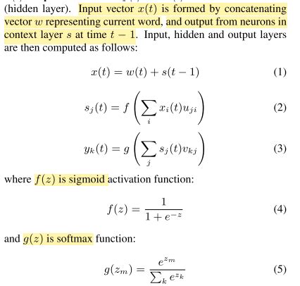 How Is The Word Embedding Represented In The Paper Recurrent Neural Network Based Language