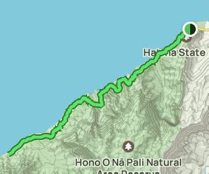 Na Pali Coast Kalalau Trail 2514 Reviews Map Kauai Hawaii