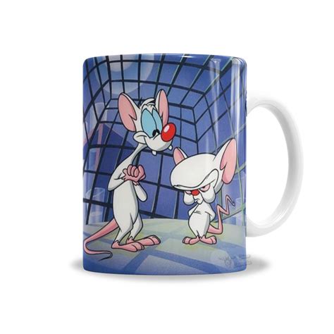 Tazas Pinky Y Cerebro En El Laboratorio Chiva Calenchu Tienda