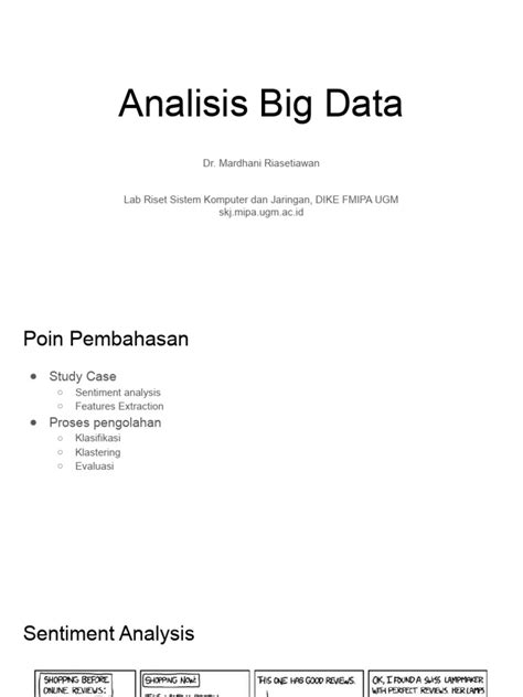 materi 4 analisis big data pdf machine learning statistical classification