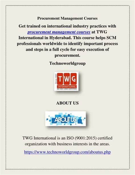 Ppt Procurement Management Courses Powerpoint Presentation Free