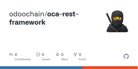 Github Odoochainoca Rest Framework