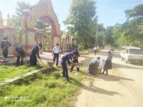 မကွေးတိုင်းဒေသကြီး ရေစကြိုမြို့နယ်တွင် ၅၆ နှစ်မြောက် မြန်မာနိုင်ငံရဲတပ်ဖွဲ့နေ့ အထိမ်းအမှတ်အက