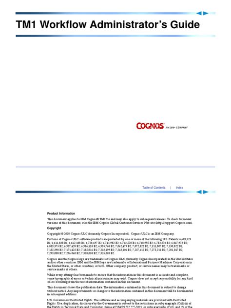 Tm1 Workflow Administrators Guide En Pdf Hierarchy Websites