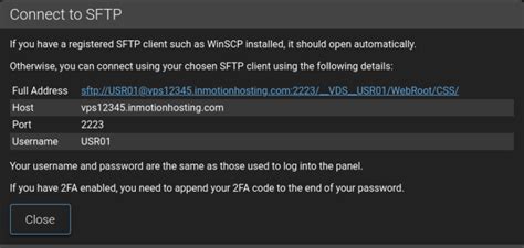 Minecraft Sftp Settings Minecraft Game Panel Inmotion Hosting