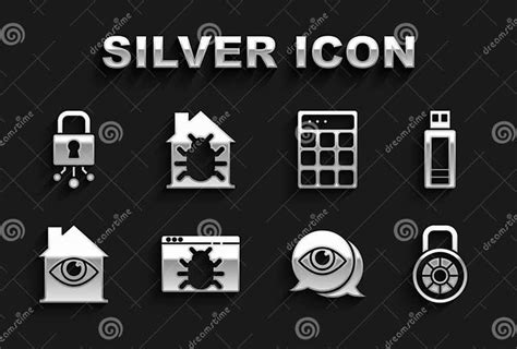 Set System Bug Usb Flash Drive Safe Combination Lock Eye Scan House With Eye Password