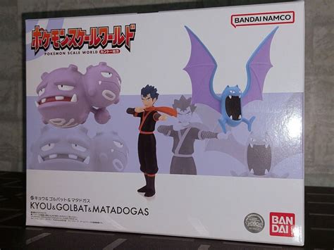 Koga Golbat And Weezing Pokemon Scale World Kanto By P Bandai