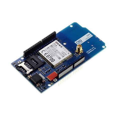 Arduino Gsm Shield Conector Antena Ray Ingenieria Electronica