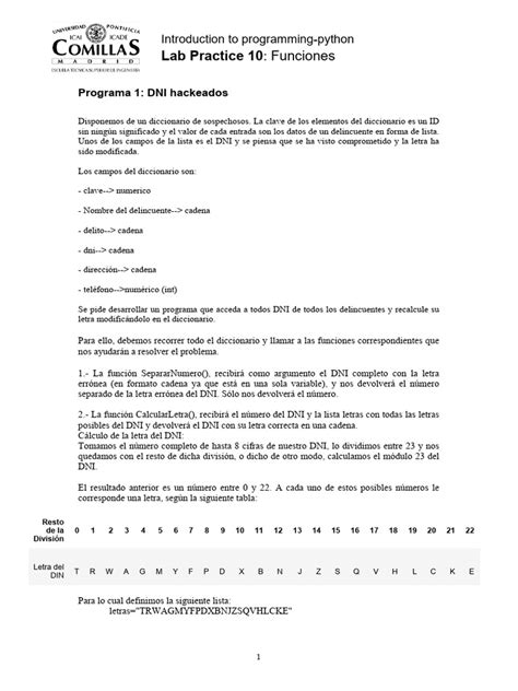 Practica 10 Python Pdf Jugando A Las Cartas Python Lenguaje De