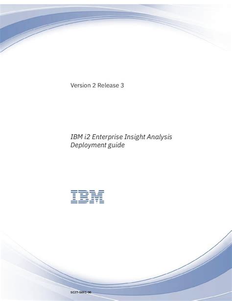 Pdf Version 2 Release 3 Ibm · Version 2 Release 3 Ibm I2 Enterprise