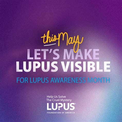 Lupus Awareness Month Lupus Foundation Of America