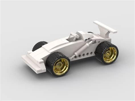 Lego Moc Race Car By Roverops121 Rebrickable Build With Lego